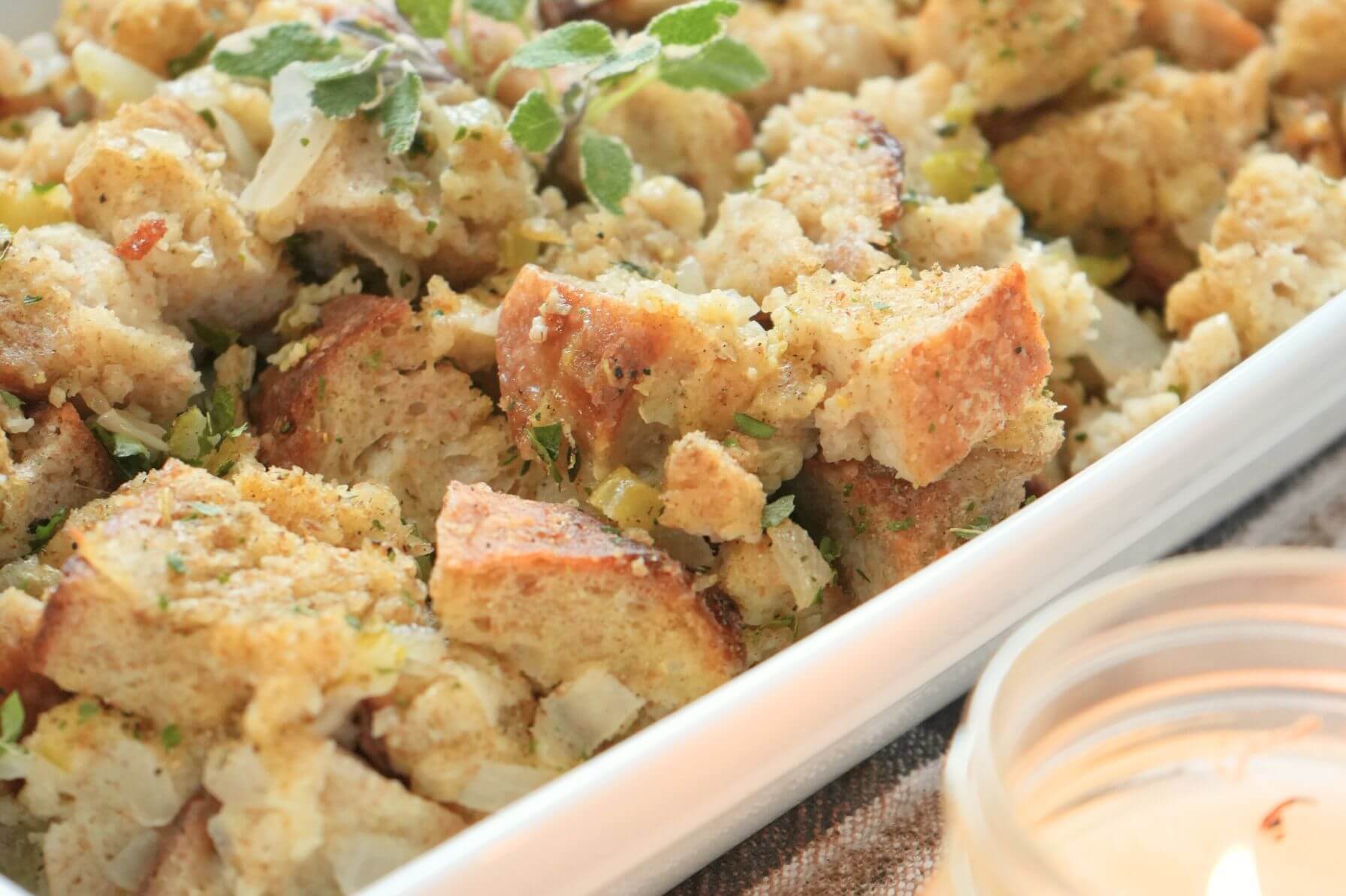 Sourdough Stuffing Recipe - Thanksgiving Favorite! - moon + magnolia
