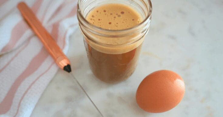 Egg Yolk Coffee - Quick & Easy Recipe for Busy Days - moon + magnolia
