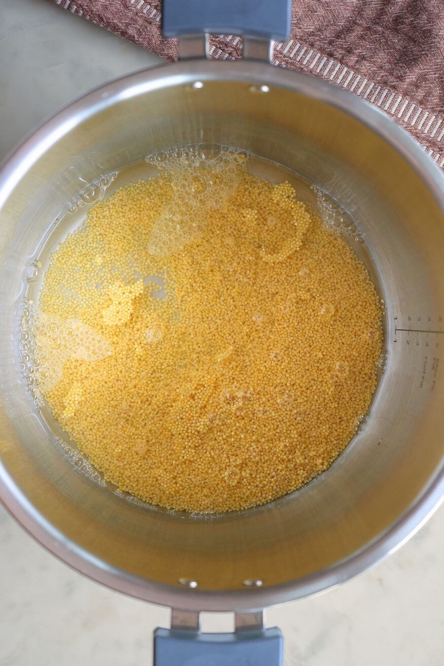 How To Cook Millet in the Instant Pot - Quick & Easy! - moon + magnolia