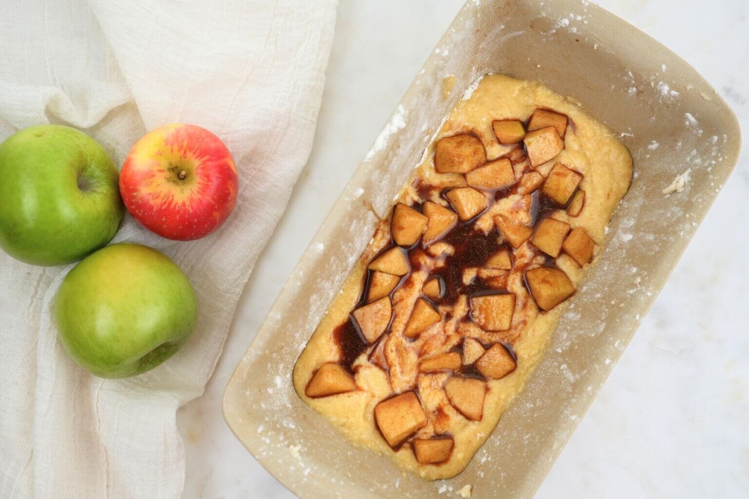 Sourdough Discard Apple Cinnamon Bread - moon + magnolia