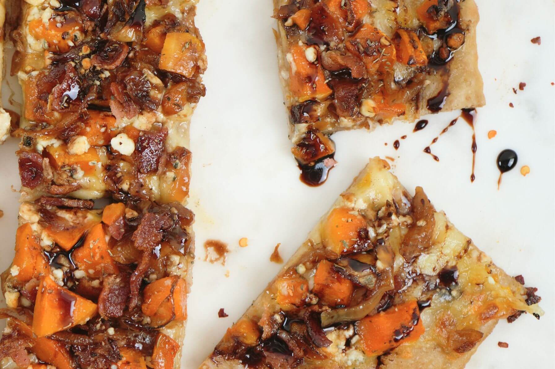 Fall Harvest Pizza with Roasted Butternut Squash - moon + magnolia