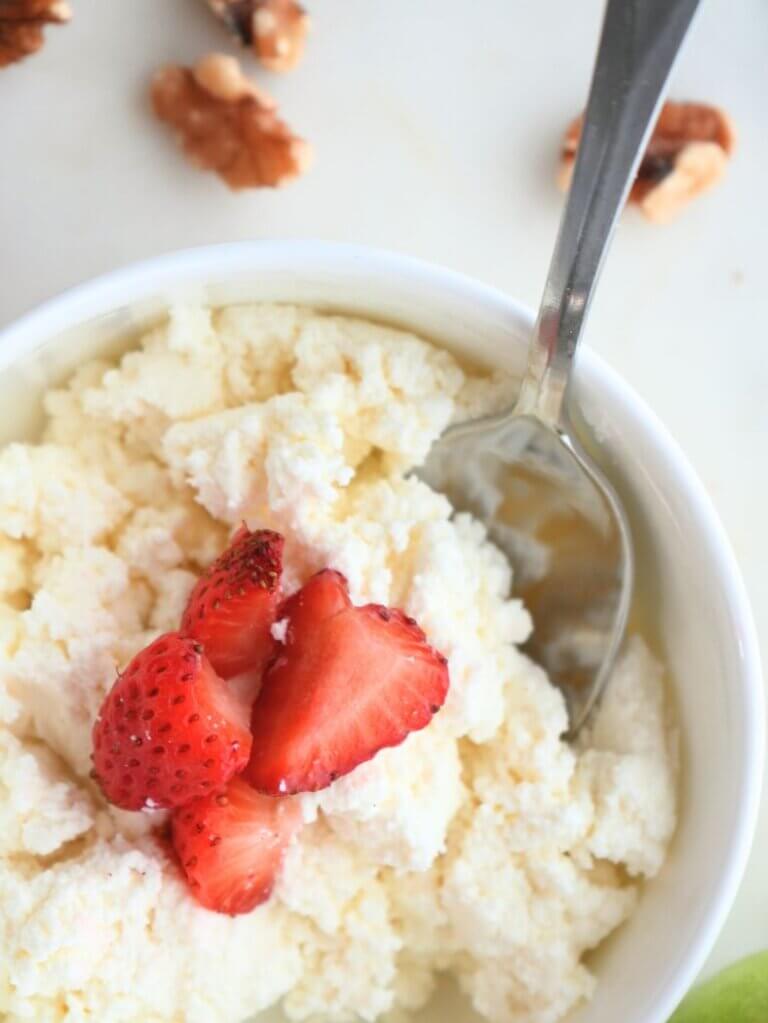 Homemade Cottage Cheese Recipe - moon + magnolia