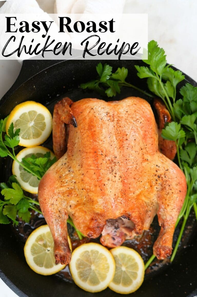 Easy Roast Chicken Recipe - Frugal and Delicious! - moon + magnolia