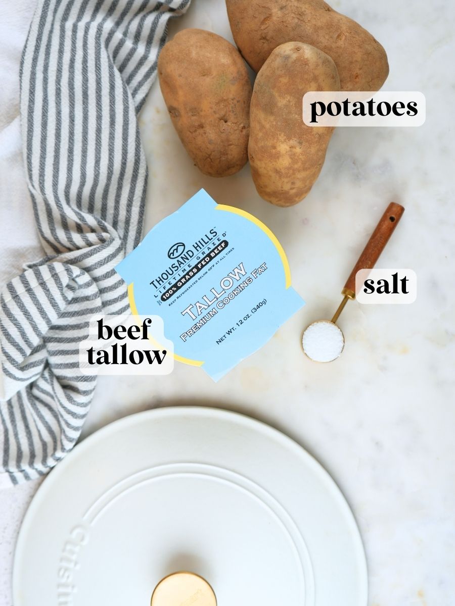 Beef Tallow French Fries Recipe - moon + magnolia