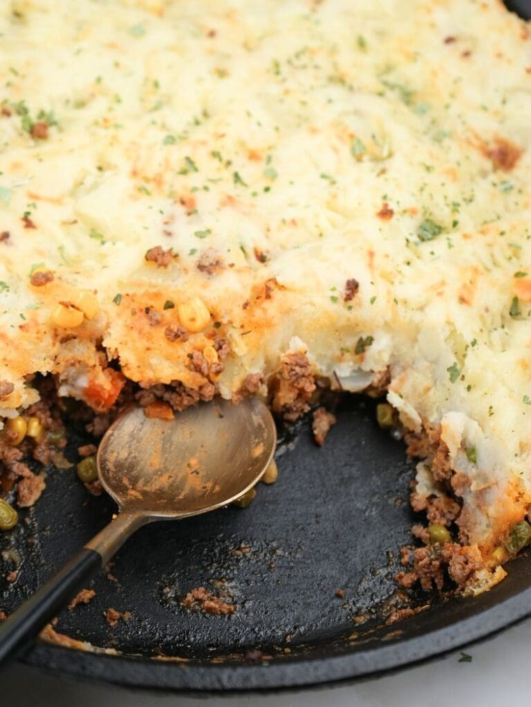 Shepherd's Pie with Corn Recipe - moon + magnolia